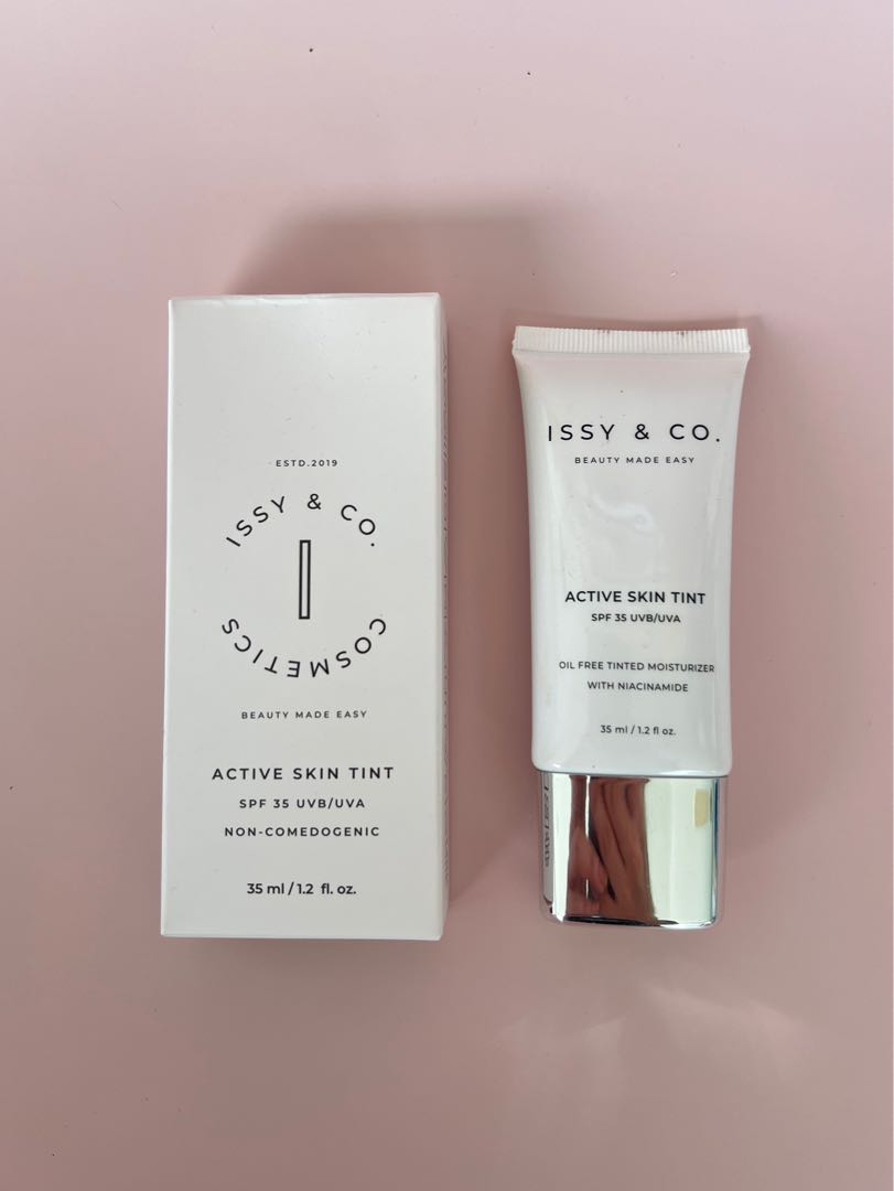 Issy and Co Active Skin Tint (Sand), Beauty & Personal Care, Face ...