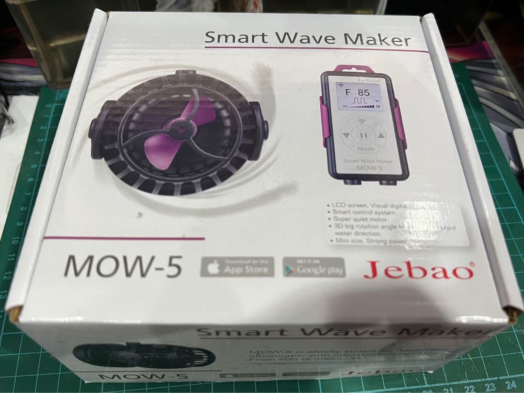 Jebao Smart Wave Maker MOW-5, Pet Supplies, Homes & Other Pet Accessories on Carousell