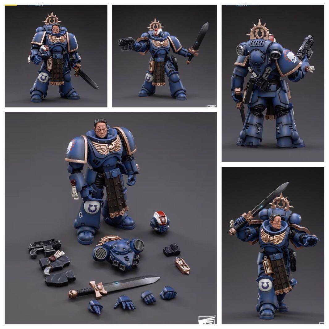 JoyToy Warhammer 40K - JT2993 Ultramarines Primaris Captain Sidonicus ...