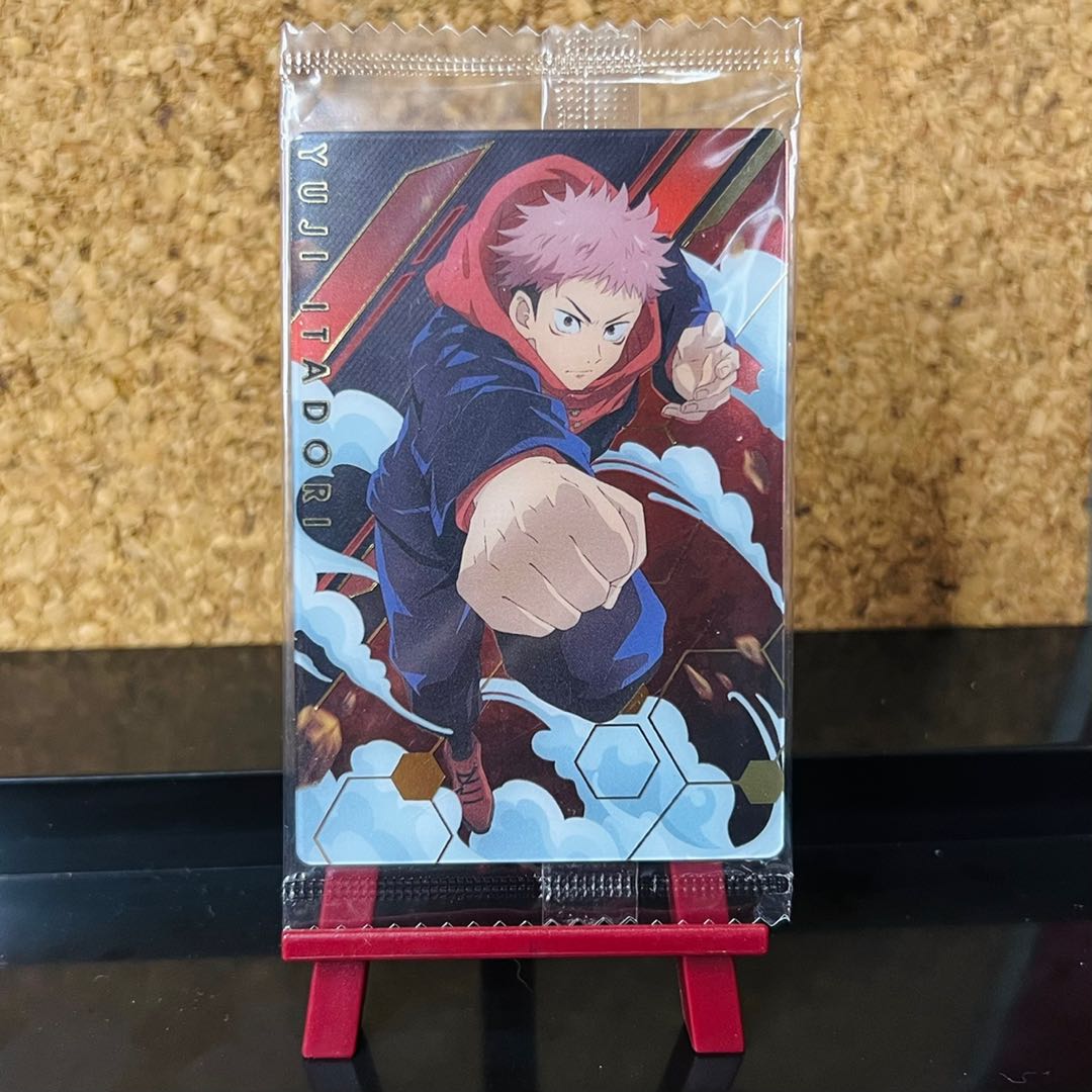 Jujutsu Kaisen Yuji Itadori Sealed Wafer Cards (SP) - Php 150, Hobbies ...