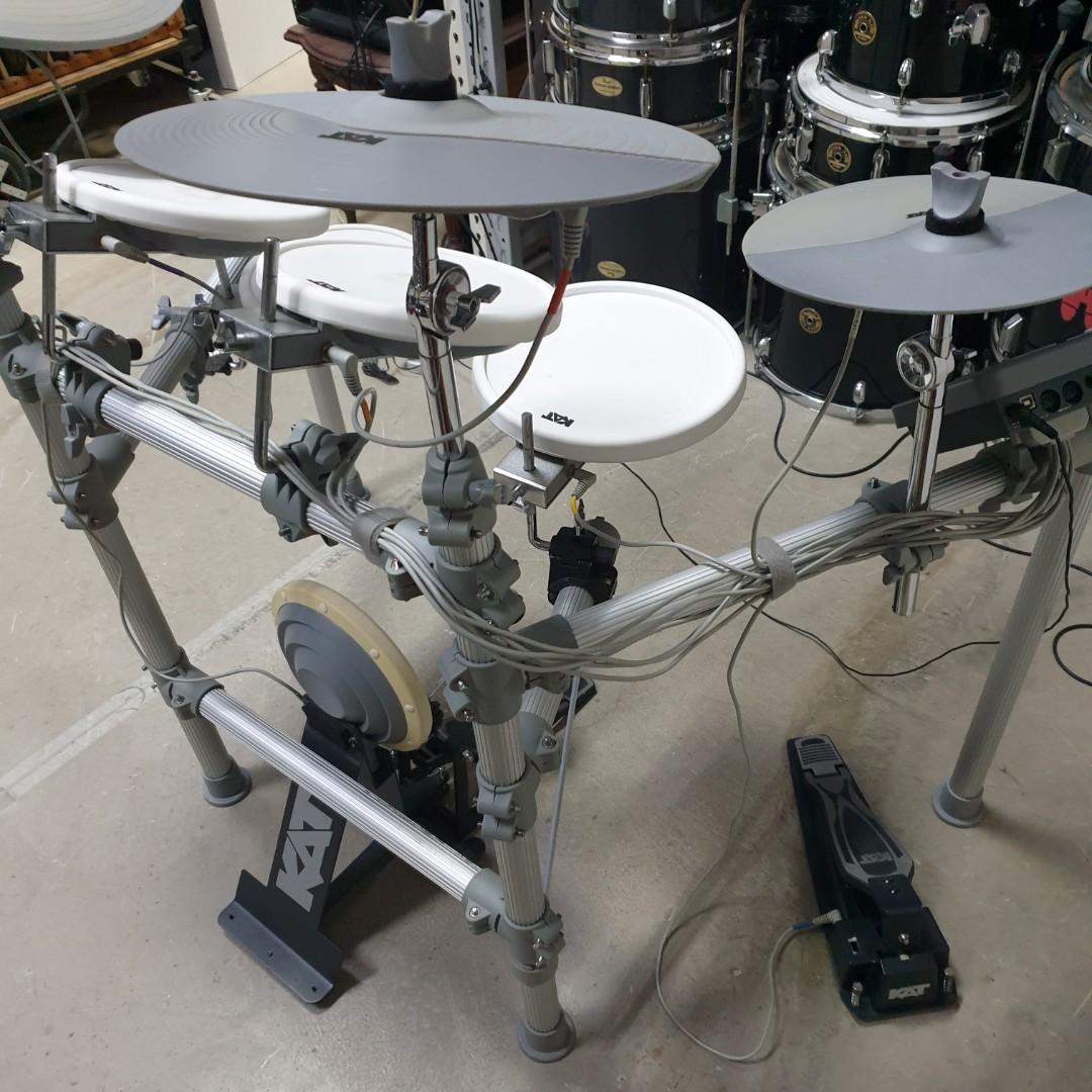 KAT KT2 electronic drum kit, Hobbies & Toys, Music & Media, Musical ...