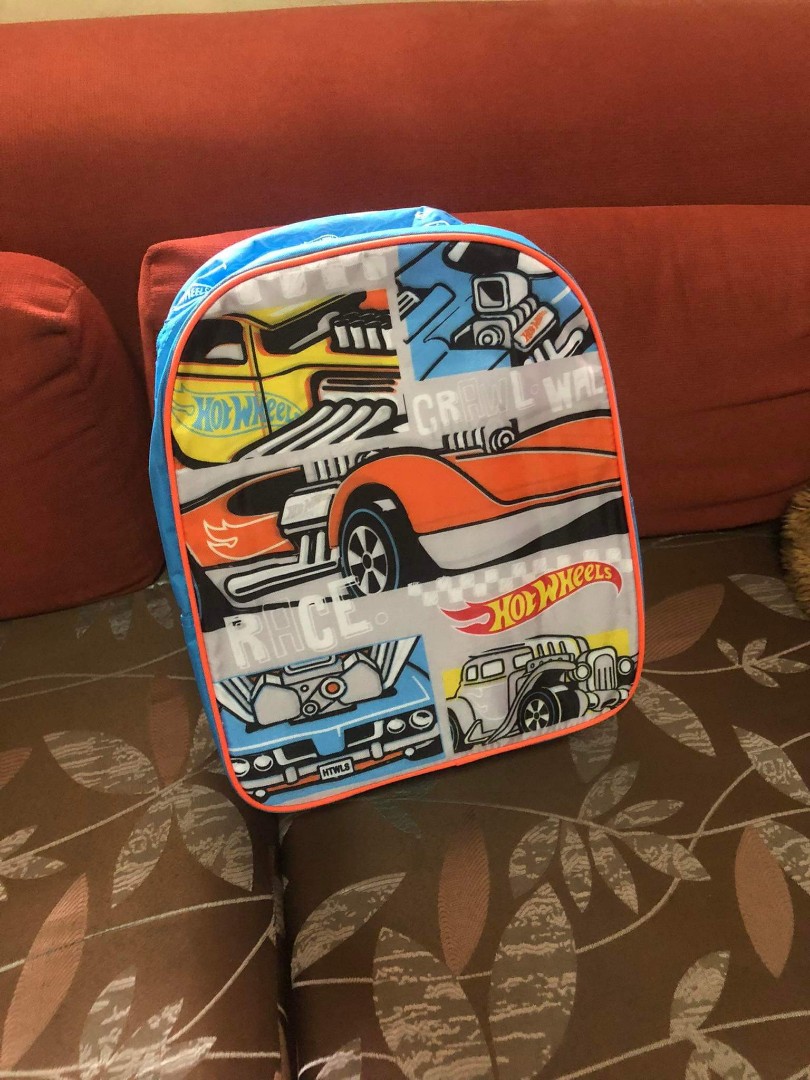 Kids Hot wheels Backpack, Babies & Kids, Babies & Kids Fashion on Carousell