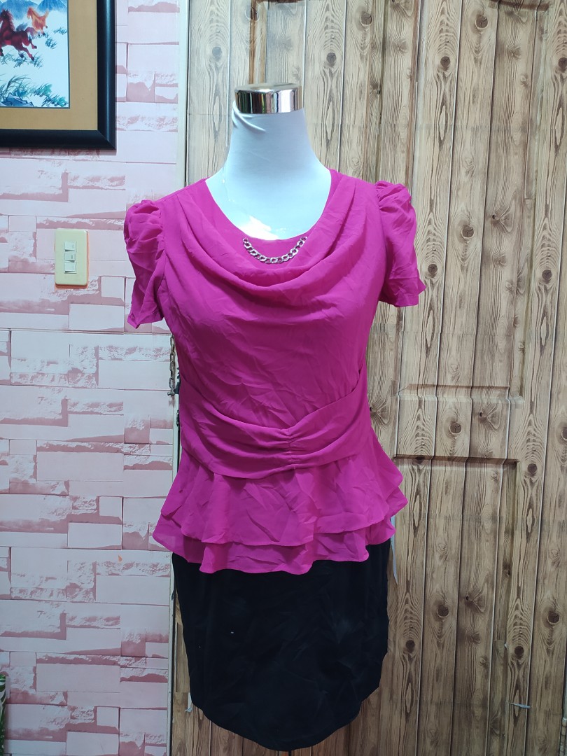 Korean Dress Code Pink, Women's Fashion, Dresses & Sets, Dresses on ...