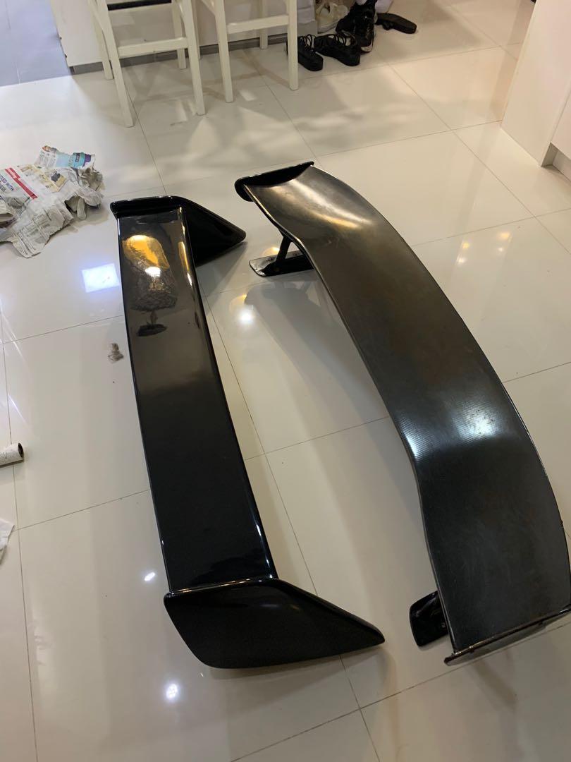 Lancer Glx/cs3 Evo 9 spoiler, Car Accessories, Accessories on Carousell