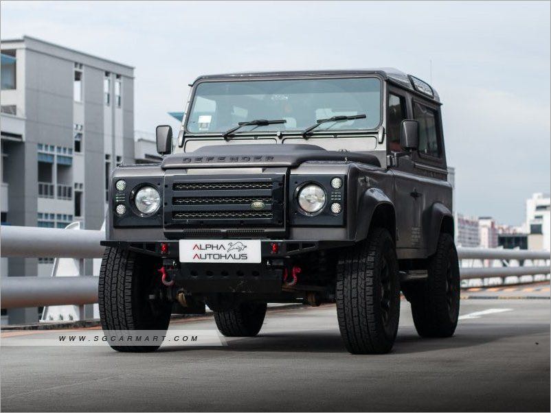 Land Rover Defender 90 Puma Manual, Cars, Used Cars on Carousell