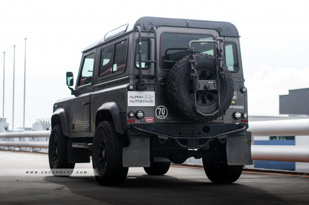 Land Rover Defender 90 Puma Manual, Cars, Used Cars on Carousell