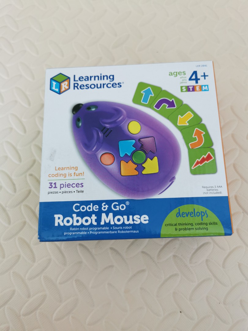 Learning Resources Code & Go Robot Mouse, Hobbies & Toys, Toys & Games ...