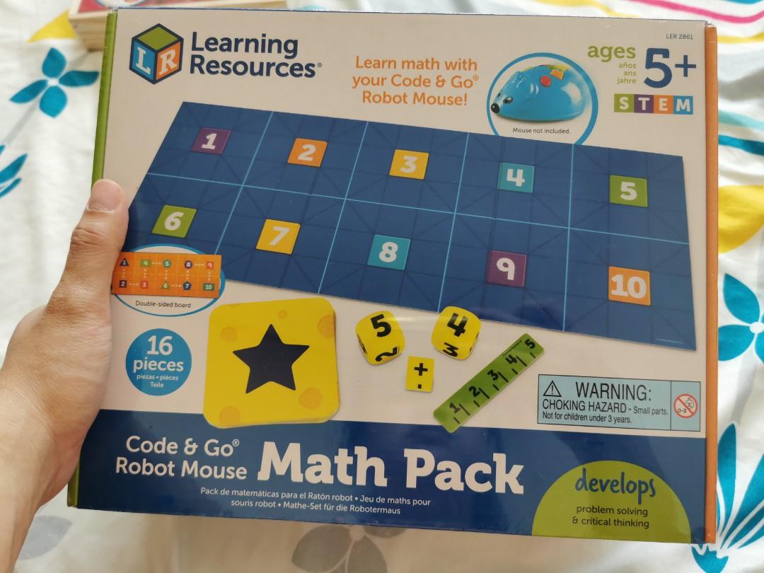 Learning Resources LER2861 Code & Go Mouse Math Pack,16 Pieces, Hobbies ...