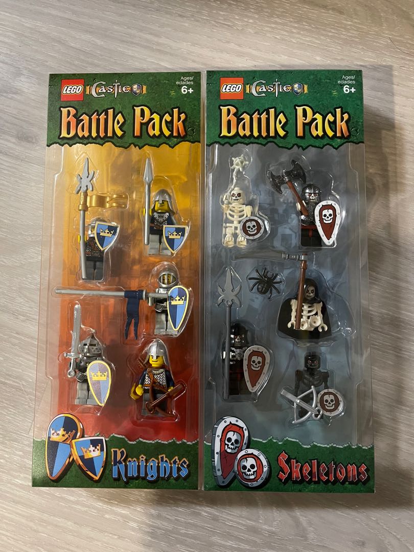 Lego Castle Battle Pack Knights & Skeletons, 興趣及遊戲, 收藏品及紀念品, 古董收藏 ...