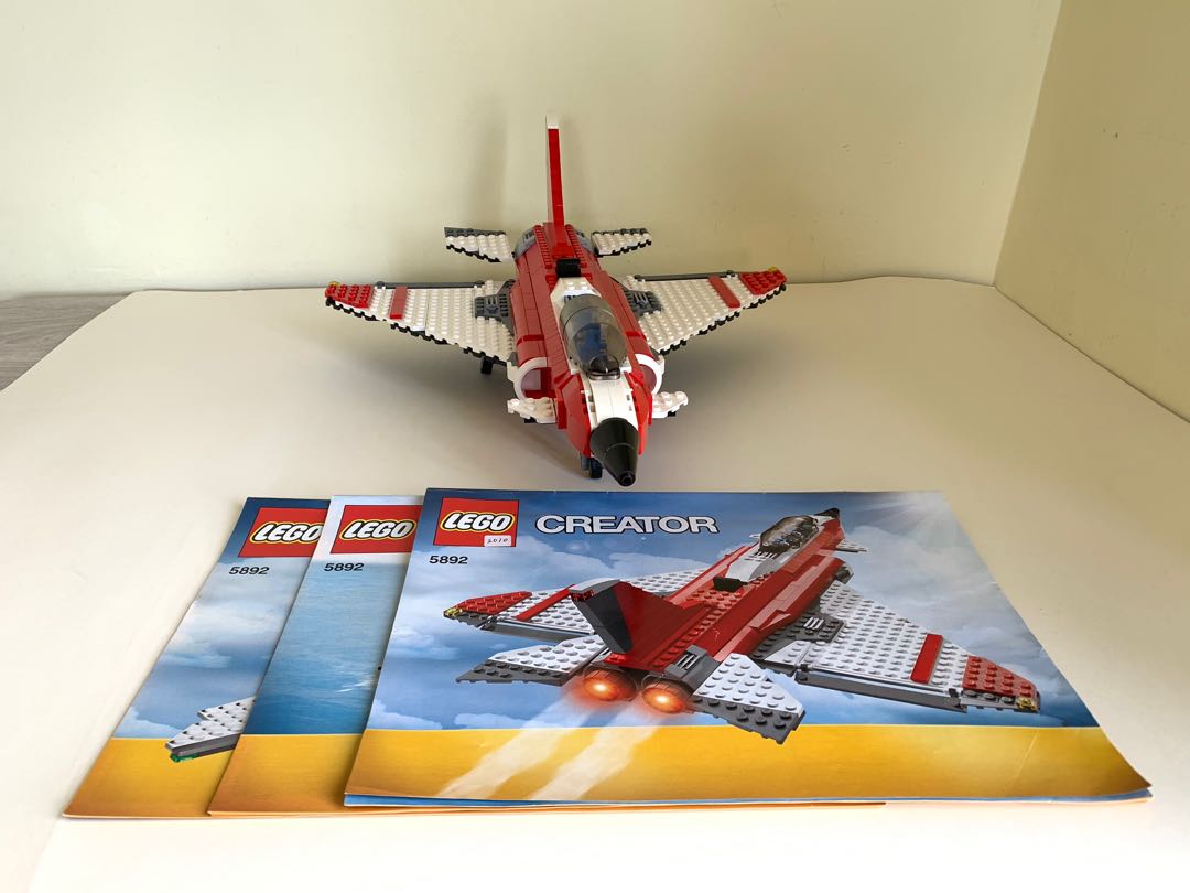 Lego Creator 5892 超音速3合一穿梭機, 興趣及遊戲, 玩具 & 遊戲類 - Carousell