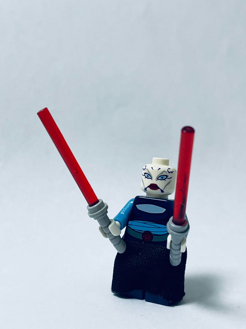Lego Star Wars Asajj Ventress - Dark Blue Torso SW0195, 興趣及遊戲, 玩具 & 遊戲類 ...