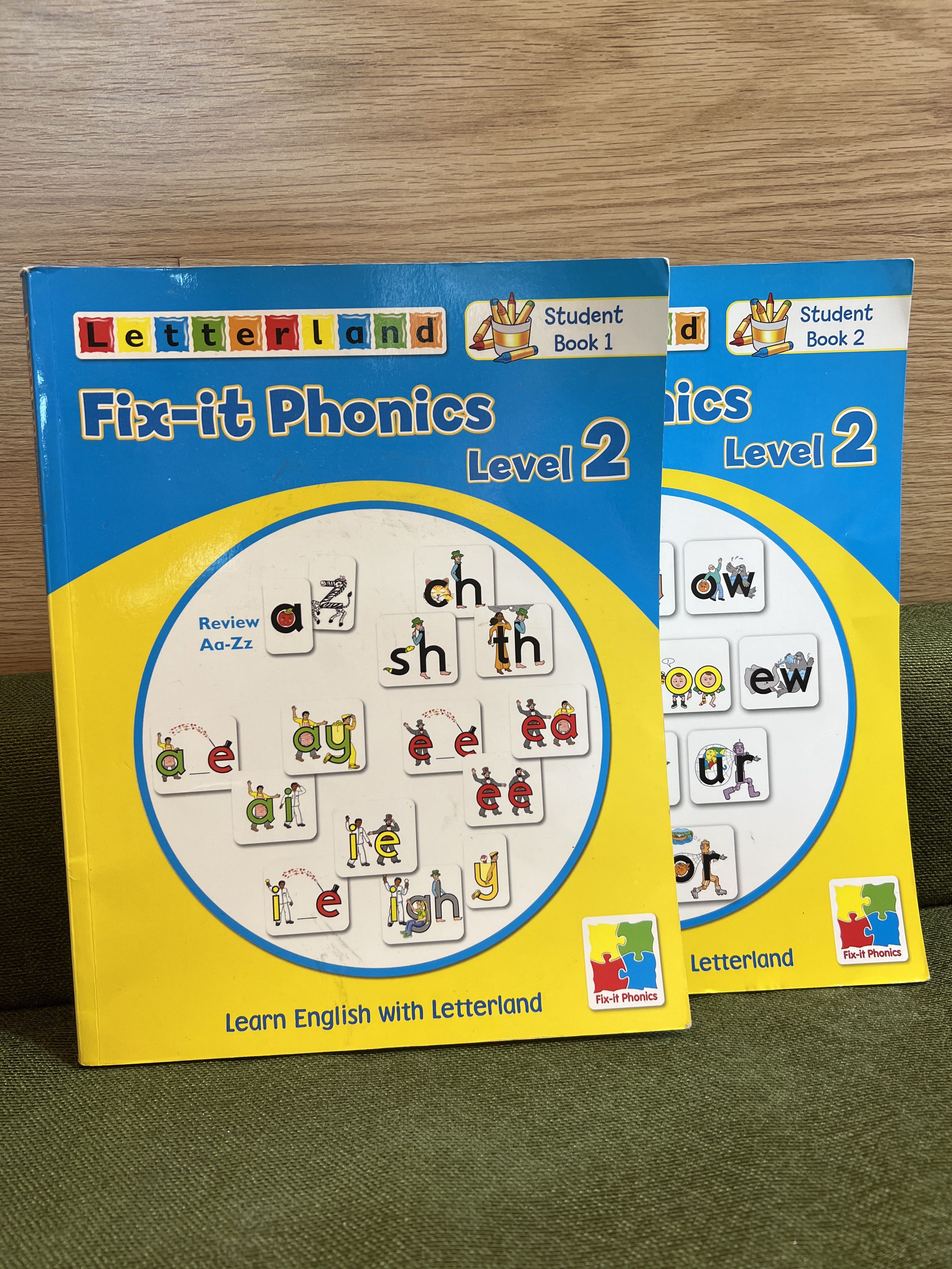 Letterland Fix-it Phonics Level 2 Student Book, 興趣及遊戲, 書本 & 文具, 小朋友書 ...