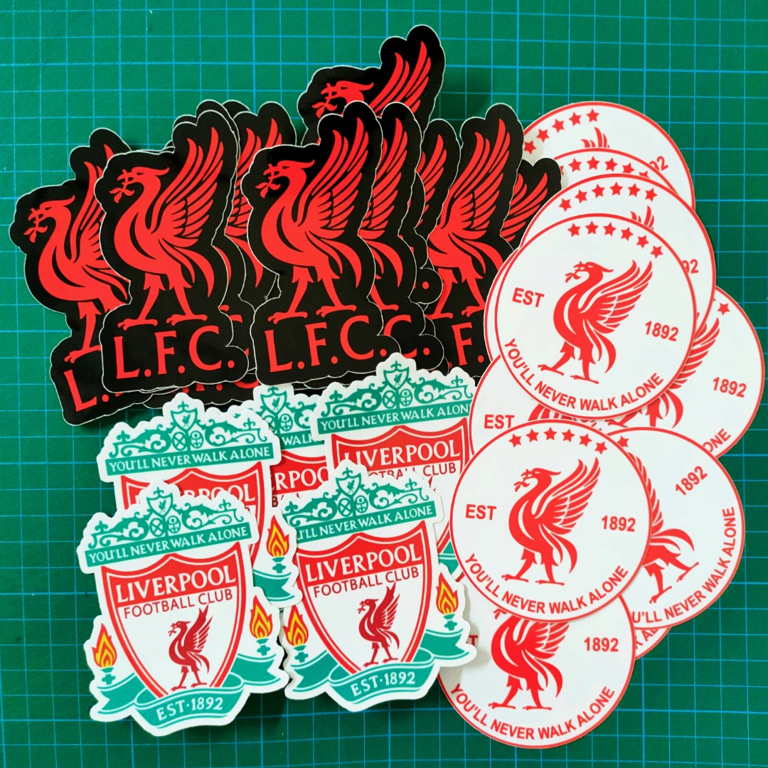 LFC / Liverpool logo vinyl sticker, Motorcycles, Motorcycle Accessories ...