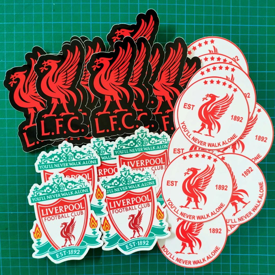 LFC / Liverpool logo vinyl sticker, Motorcycles, Motorcycle Accessories ...