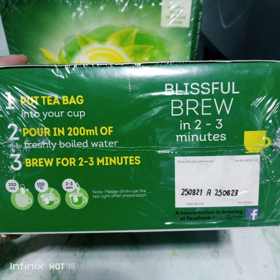 LIPTON GREEN TEA 1BOX PROMO, Food & Drinks, Other Food & Drinks on ...
