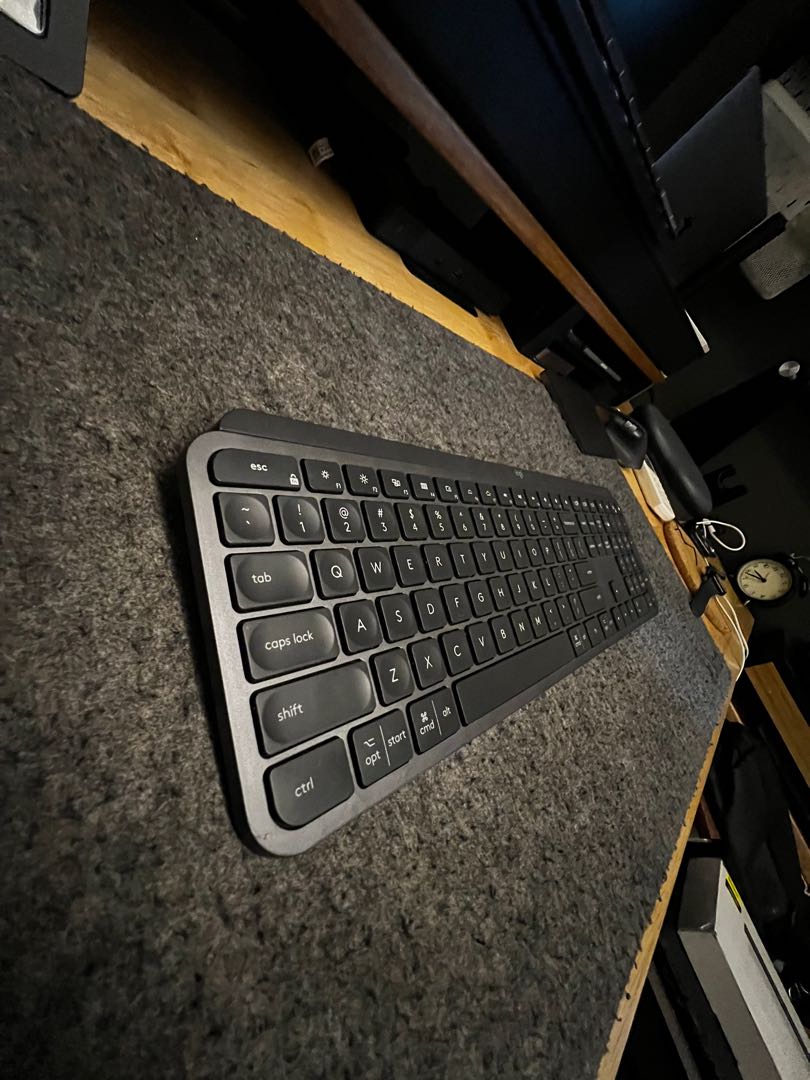 Logitech MX Keys Graphite Computers Tech Parts Accessories Computer Keyboard On Carousell