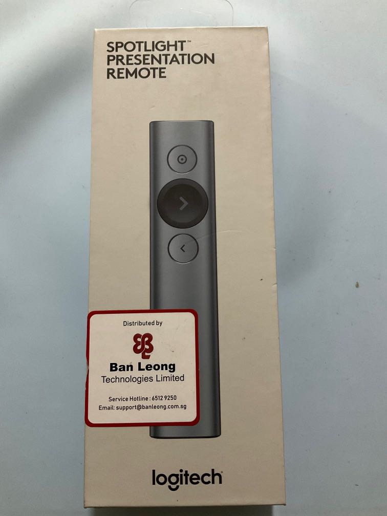 Logitech spotlight presentation remote, Computers & Tech, Office ...