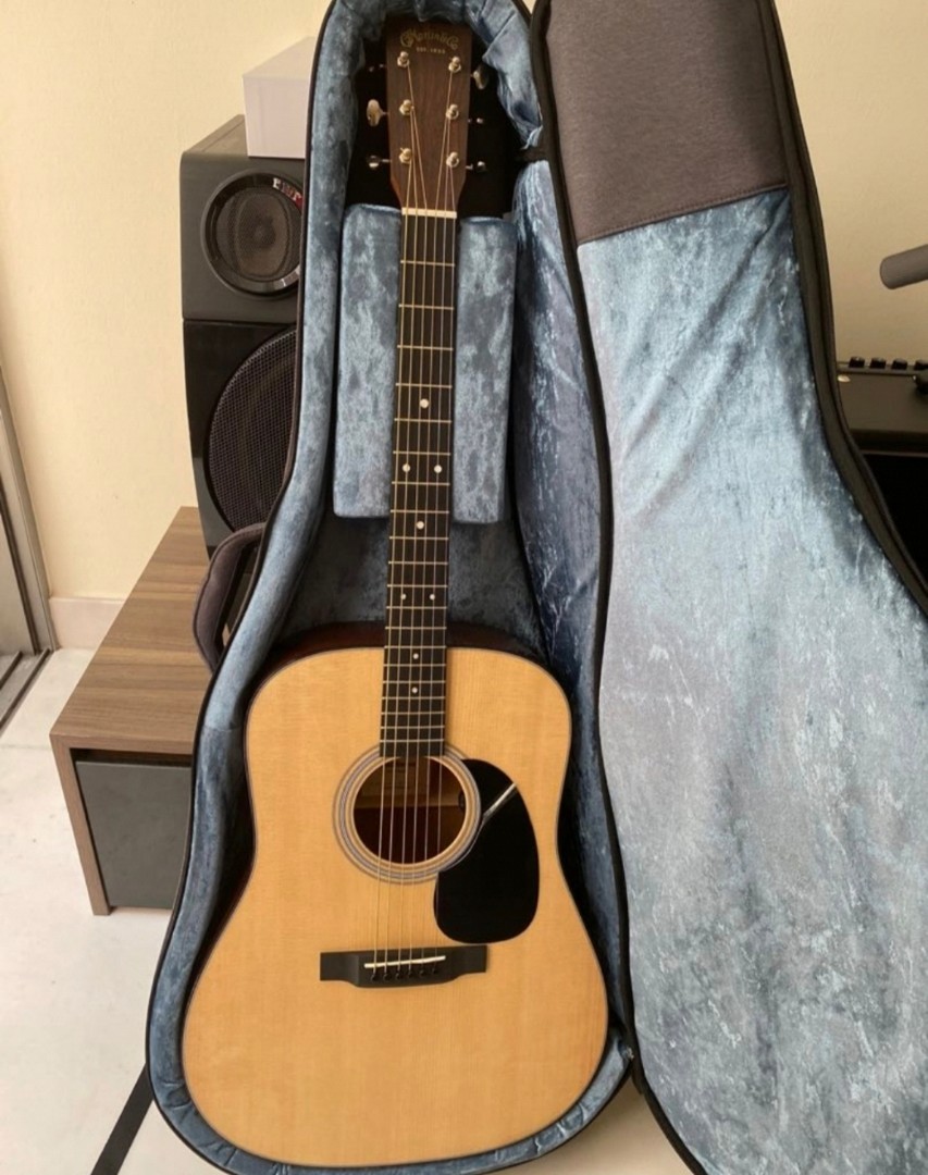 Martin D-12E Acoustic Electric Guitar, Hobbies & Toys, Music & Media ...
