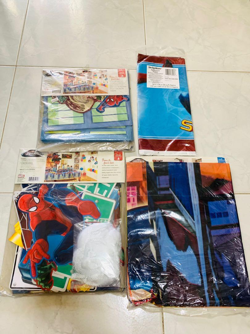 Marvel spiderman hallmark party set, Hobbies & Toys, Stationery & Craft ...