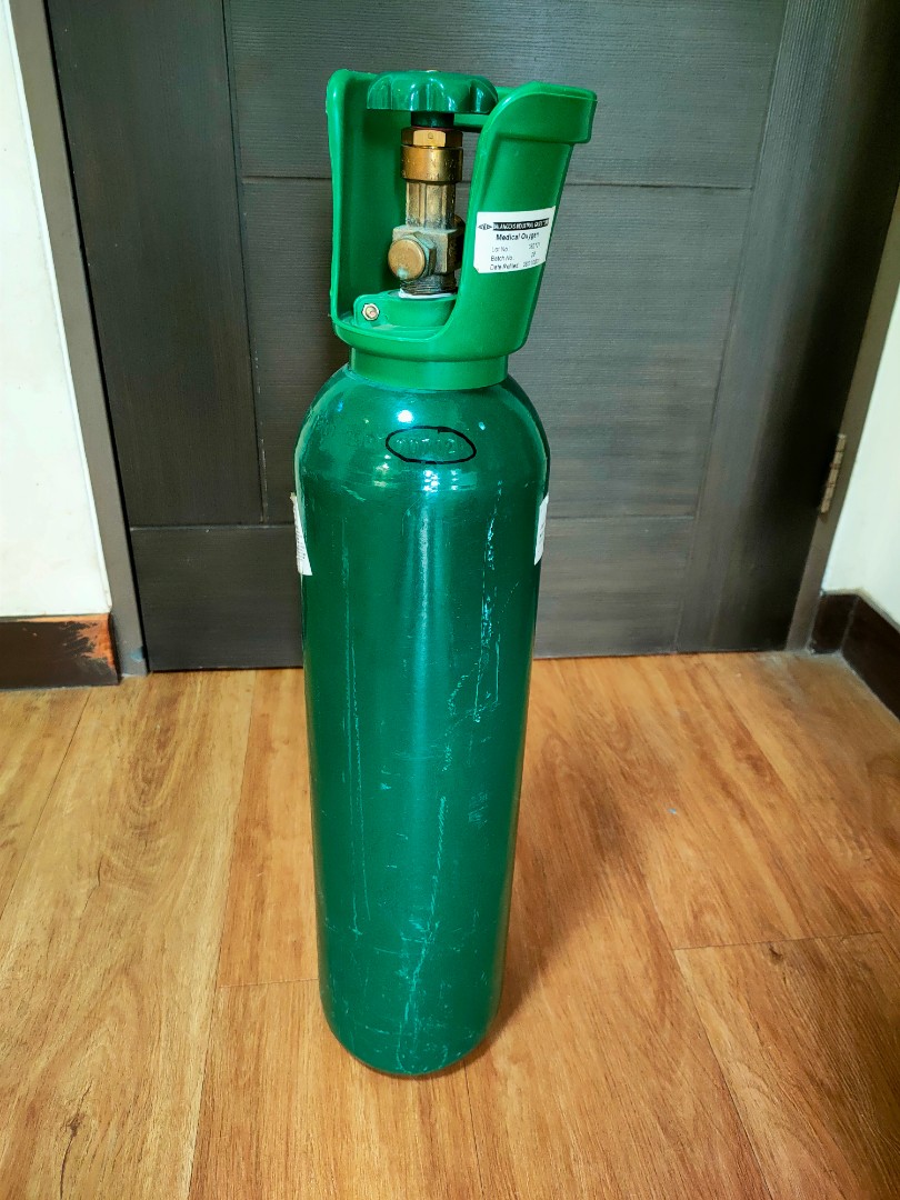 Medical Oxygen Tank 10lbs, Health & Nutrition, Assistive & Rehabilatory ...
