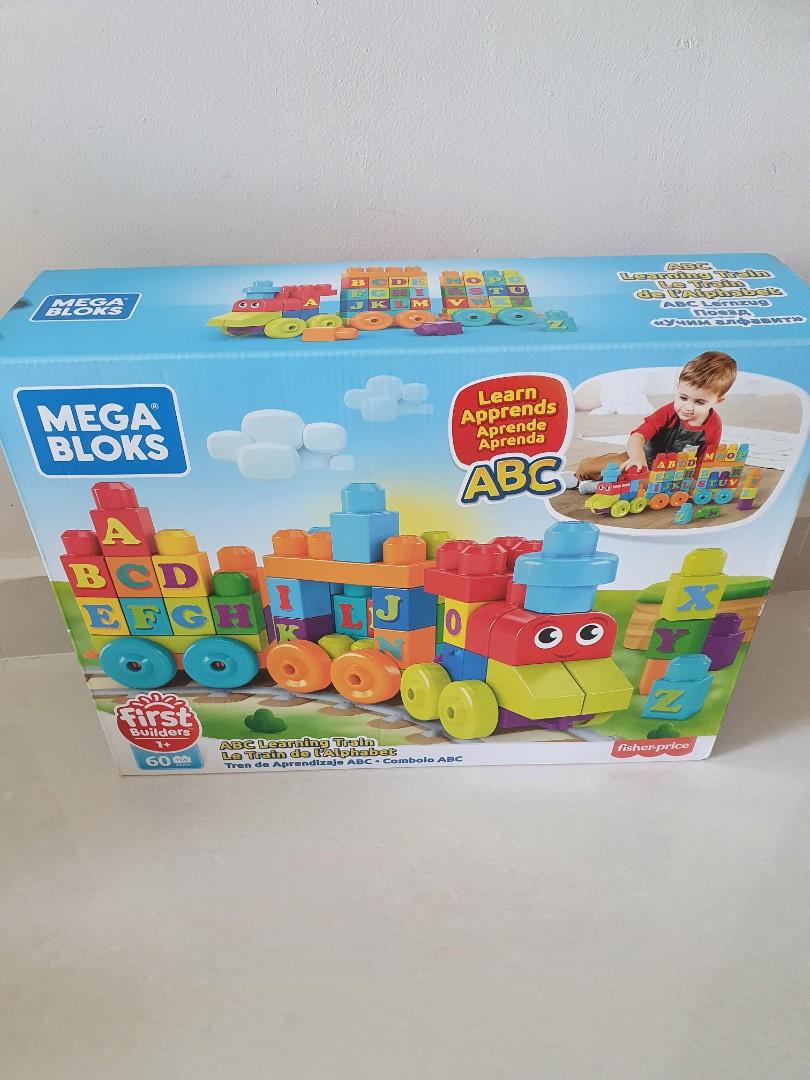 Mega bloks ABC learning train, Hobbies & Toys, Toys & Games on Carousell