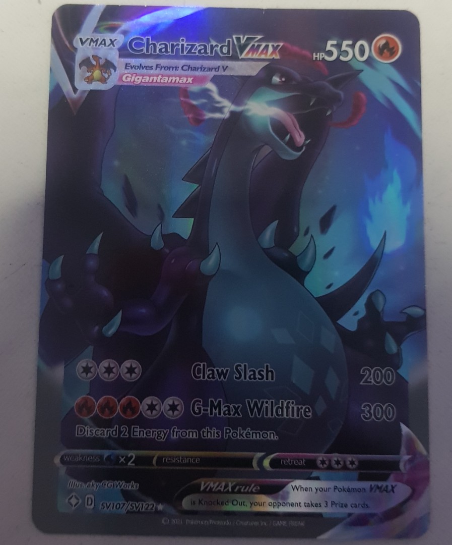 MEGA CHARIZARD V MAX, Hobbies & Toys, Toys & Games on Carousell