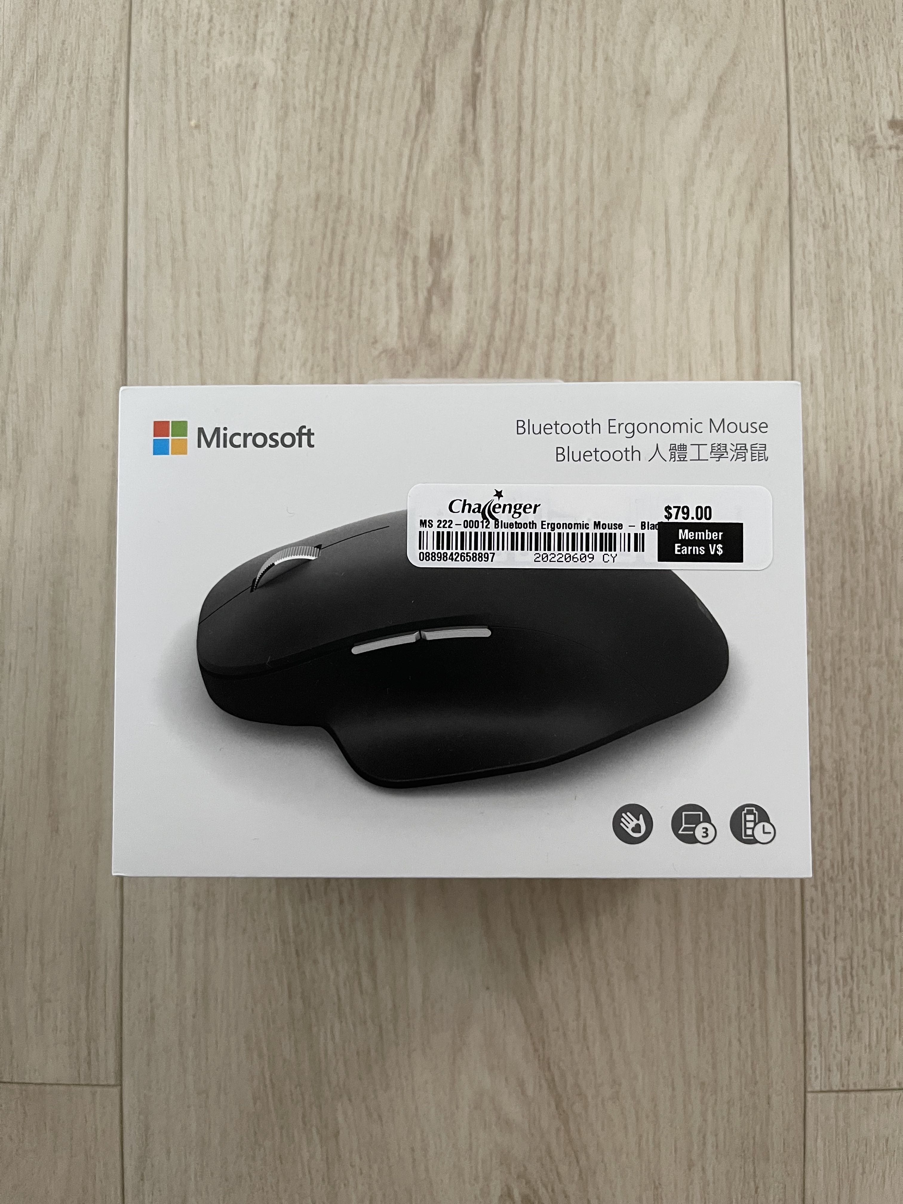 Microsoft Bluetooth Ergonomic Mouse, Computers & Tech, Parts ...