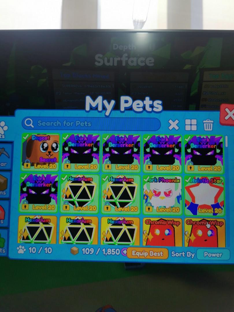 Mining Simulator 2 Pets, Video Gaming, Gaming Accessories, In-Game ...