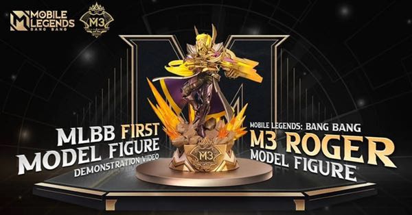 mobile legends m3 roger model figurine #StartOnCarousellSG, Video ...