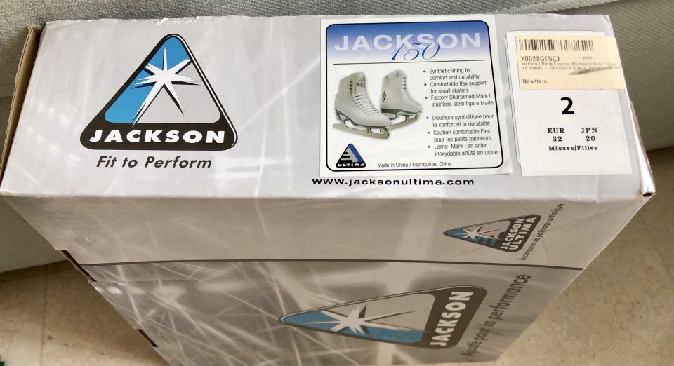 US 2 Jackson 150 ice skates, Sports Equipment, Other Sports Equipment ...