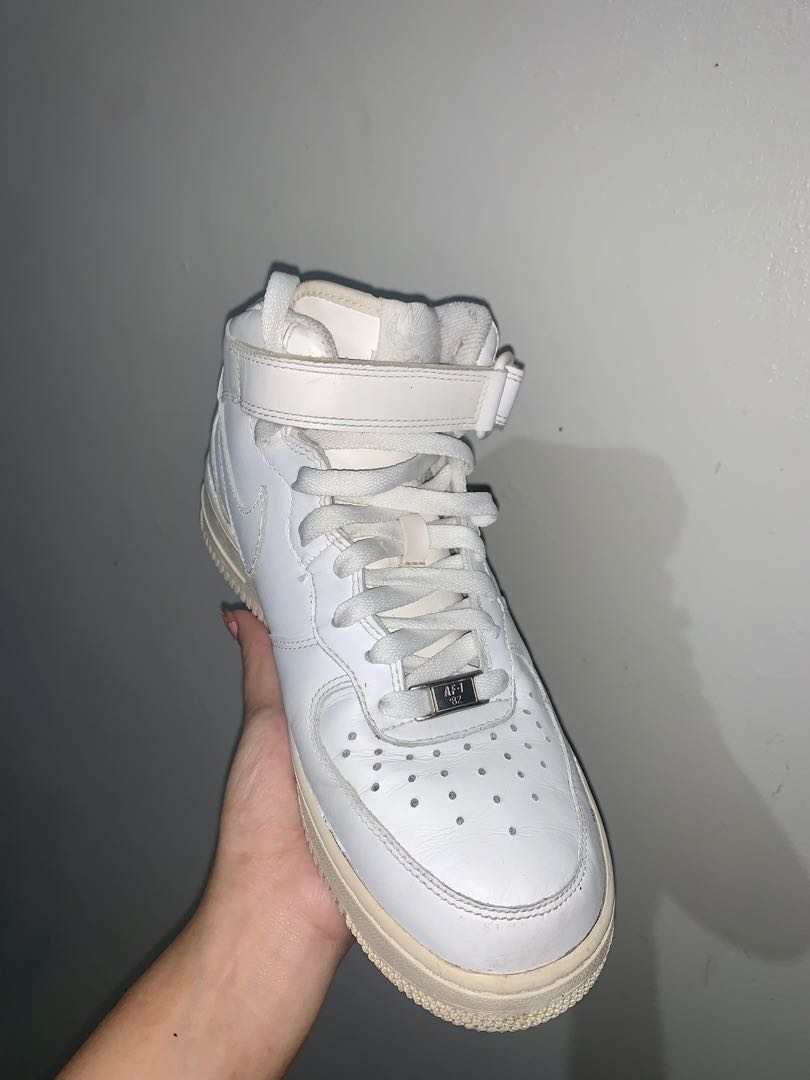 NIKE AIR FORCE 1 HIGH CUT, Women's Fashion, Footwear, Sneakers on Carousell