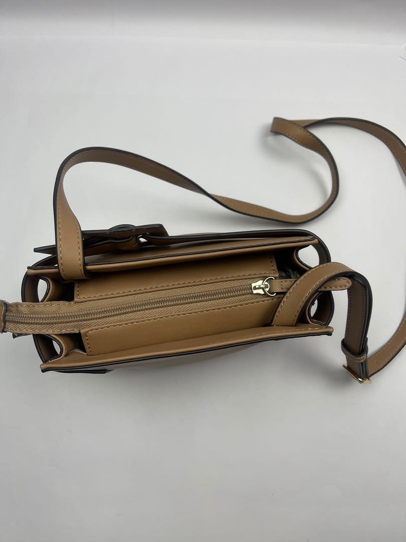 Nine West Karima Dark Wheat Satchel, Women's Fashion, Bags & Wallets ...