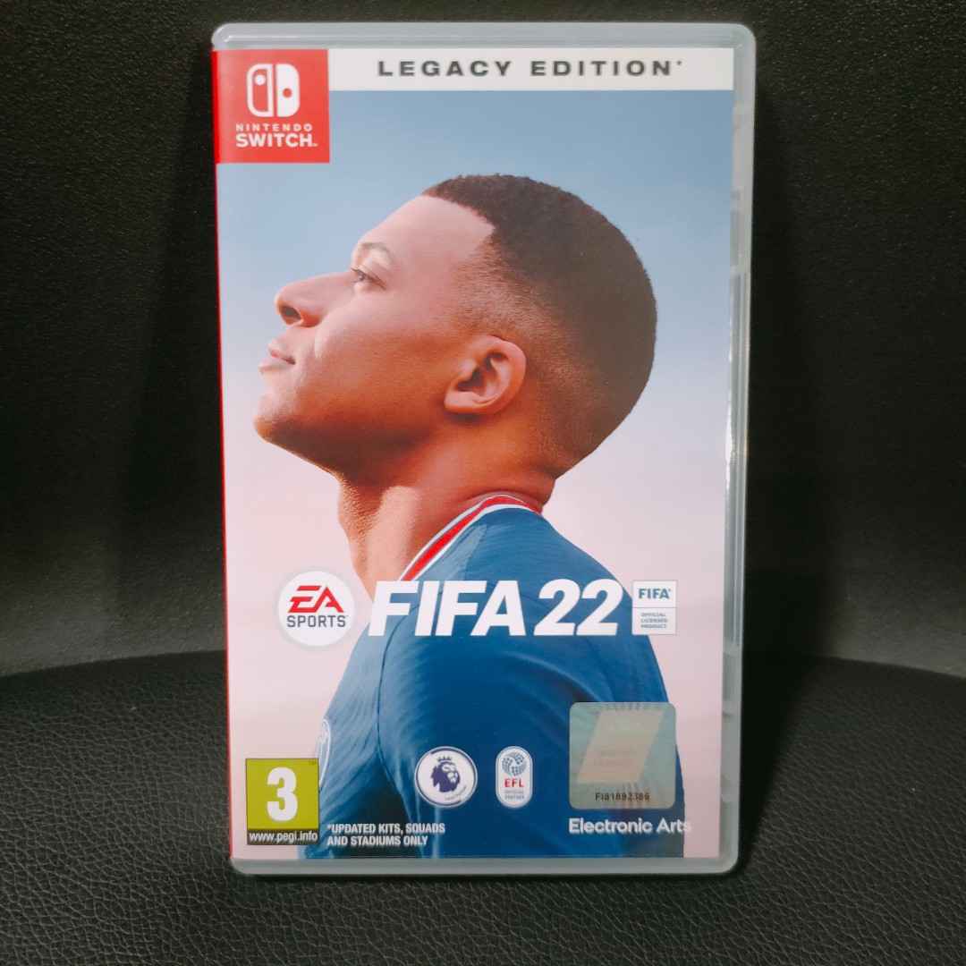 Nintendo Switch Game - Fifa 22 Legacy Edition, Video Gaming, Video ...