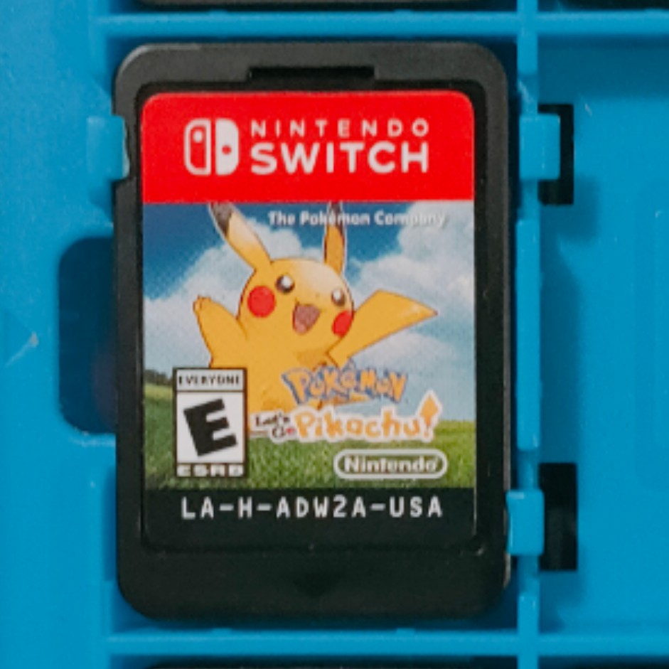 Nintendo Switch Game - Pokemon Let's Go Pikachu (no box), Video Gaming ...