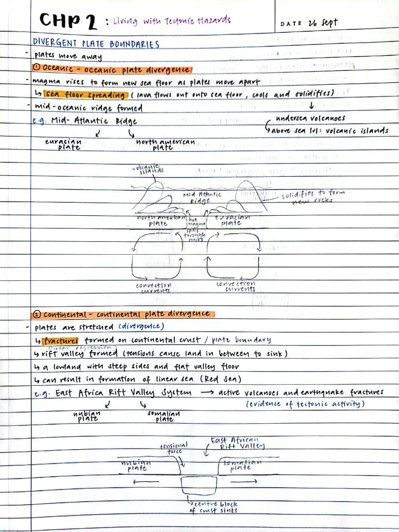 o level pure geography notes (physical) sec 3 sec 4, Hobbies & Toys ...