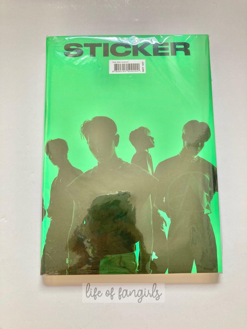 Official Unsealed NCT albums NCT Dream Hello Future NCT 127 Sticker ...
