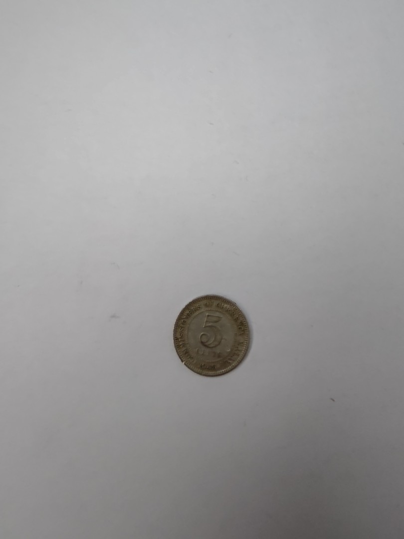 Old 5 Cent Coin, Hobbies & Toys, Memorabilia & Collectibles, Currency ...