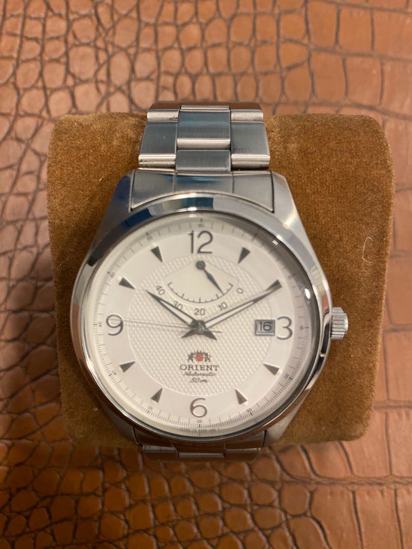 Orient Automatic Watch Power Reserve, Luxury, Watches on Carousell