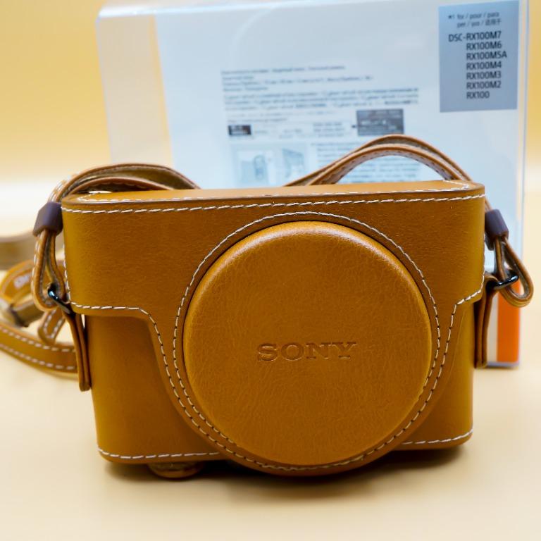 Original Sony LCJ-RXK Jacket Camera Case Holder for Sony RX100 Series ...