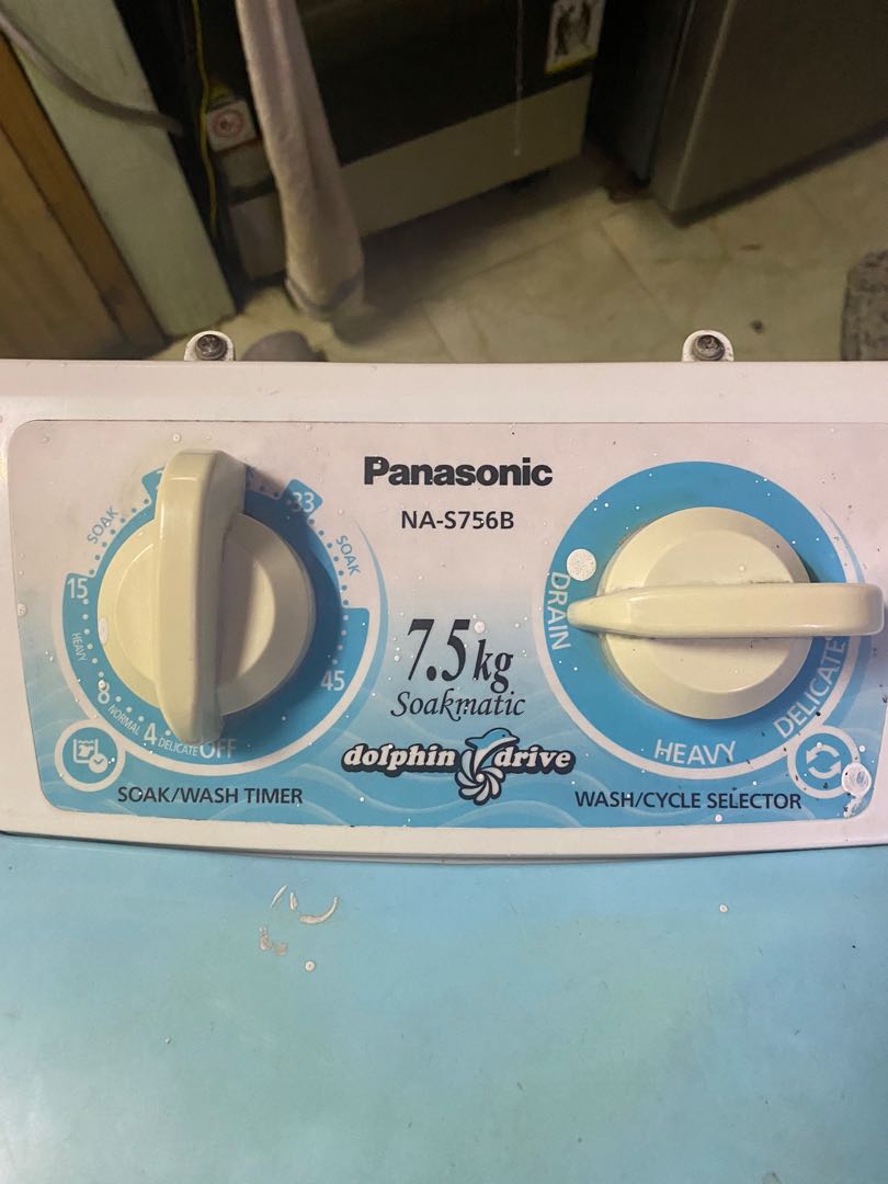 Panasonic manual washing machine 7kgs, TV & Home Appliances, Washing ...
