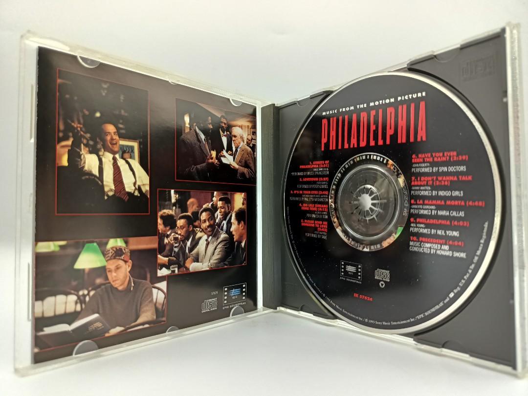 PHILADELPHIA (Music from the Motion Picture)1993 Sony Music ...
