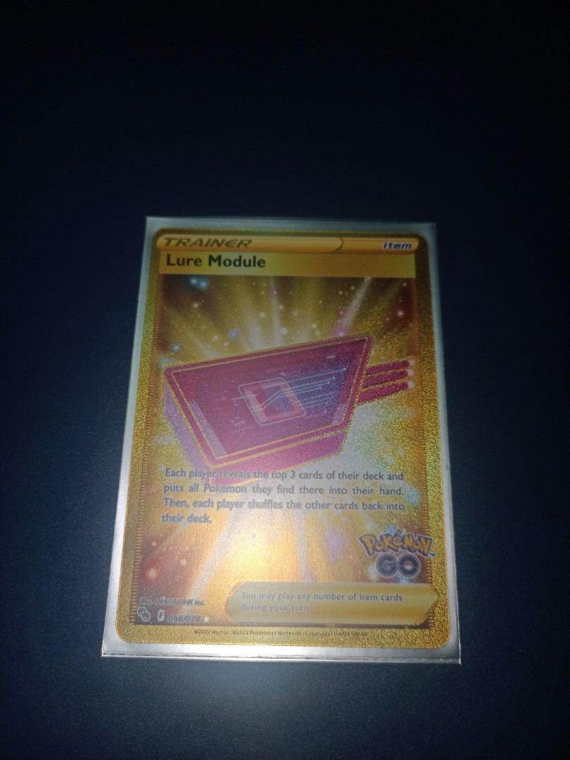 Pokemon GO Lure Module Trainer Card, Hobbies & Toys, Memorabilia ...