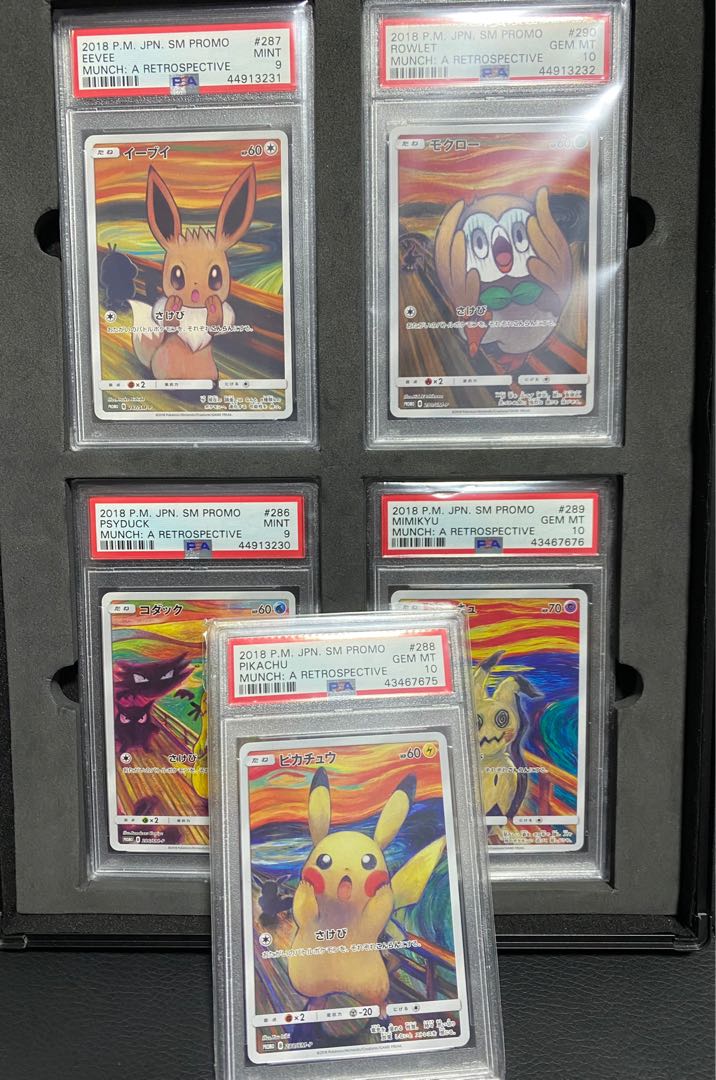 Pokemon munch promo psa 10 full set, Hobbies & Toys, Toys & Games on ...
