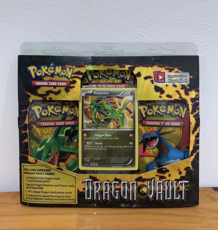 Pokemon TCG - Dragon Vault 3 Pack Blister SEALED, Hobbies & Toys, Toys ...