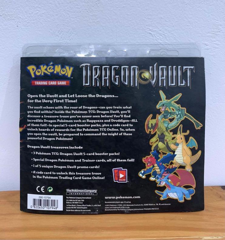Pokemon TCG - Dragon Vault 3 Pack Blister SEALED, Hobbies & Toys, Toys ...