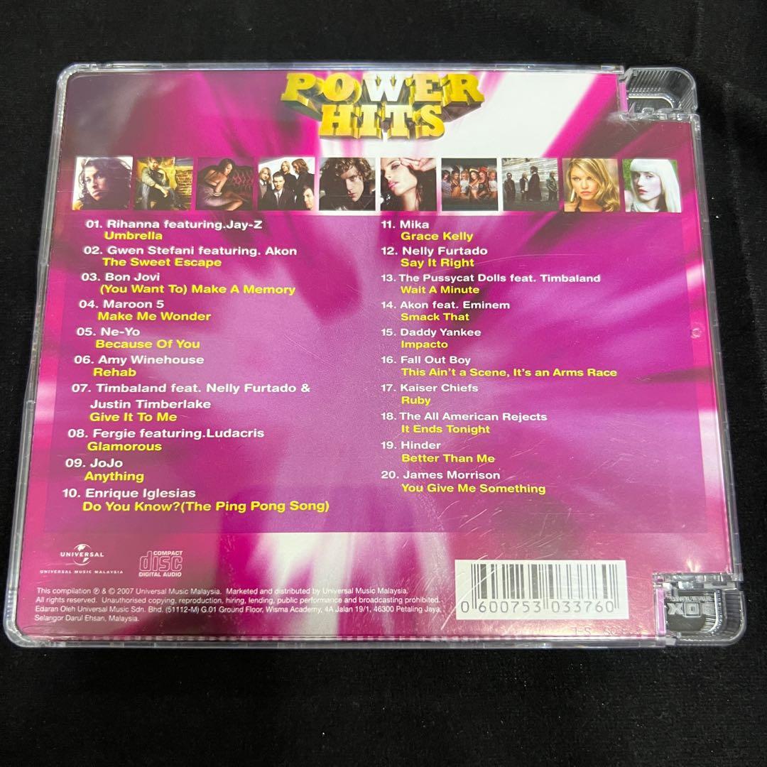 Power Hits CD Album Rihanna, Bon Jovi, Akon, Gwen Stefani, Amy ...