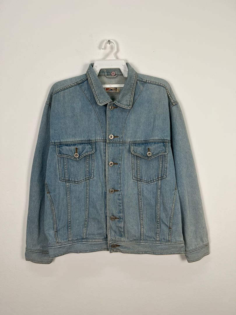 Pract Studio Denim Jacket, Men's Fashion, Coats, Jackets and Outerwear ...