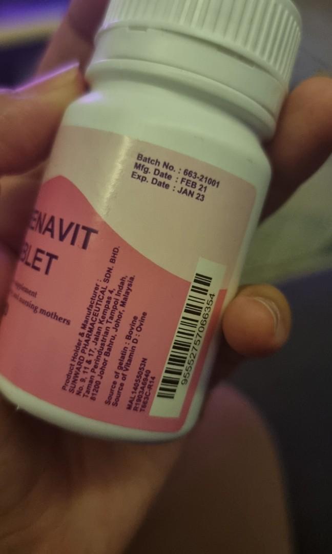 Prenavit Tablets, Health & Nutrition, Health Supplements, Vitamins ...