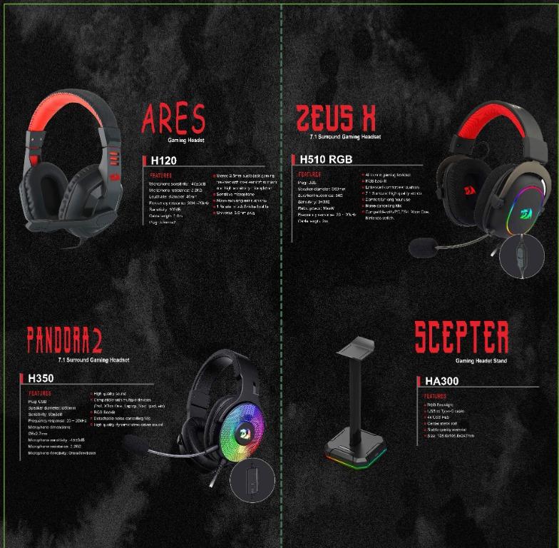 【Pre-Order Redragon Gaming Gear, Announcements on Carousell