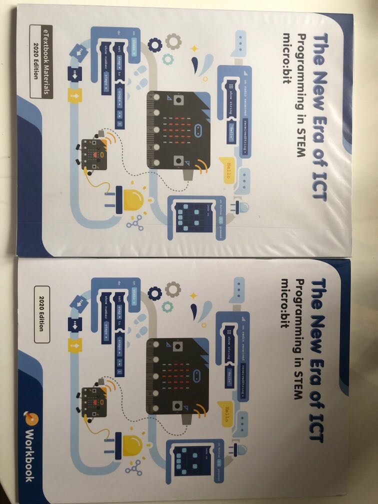 programming in STEM microbit textbook and workbook, 興趣及遊戲, 書本 & 文具, 教科書 ...